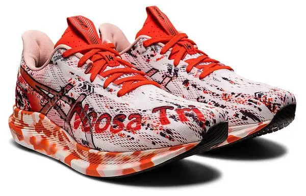 Asics Gel-noosa Tri 14 Tropical Print Athletic Shoe - Red