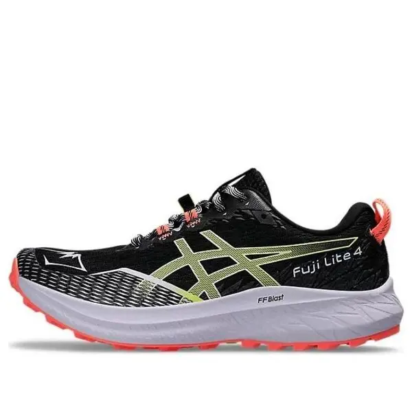 Asics Fuji Lite 4 Athletic Sneakers - Black/cacti