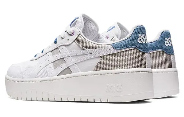 Asics Japan S Pf Houndstooth Denim Platform Sneakers
