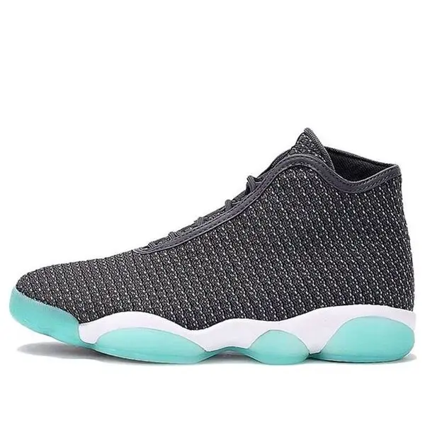 JORDAN Air Horizon High Top Sneakers - Dark Grey/wht-hyper Turq-anthrct