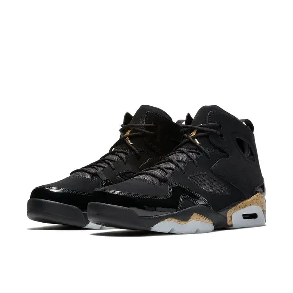JORDAN Flight Club 91 Mid Top Sneakers - Black