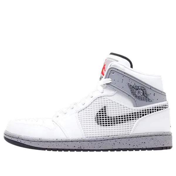 JORDAN 1 Retro 89 "white Cement - White/cement/black