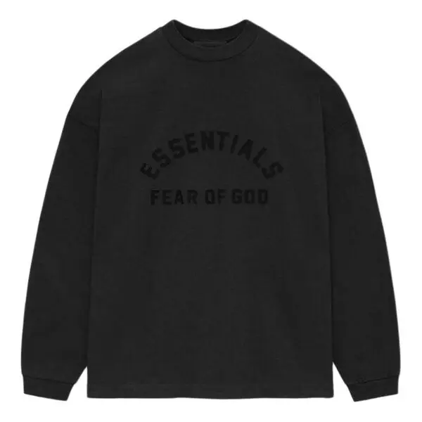 Fear Of God Heavy Long-sleeve T-shirt - Black