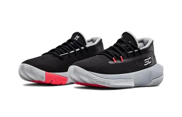 Under Armour Curry 3zer0 Iii Basketball Shoes - Black