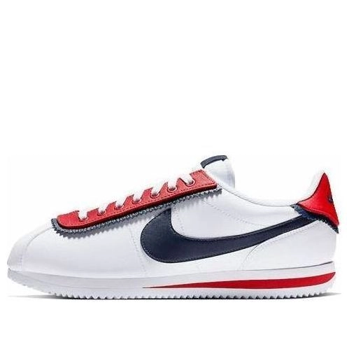 Nike Cortez Basic Se Low Top Sneakers - White/red