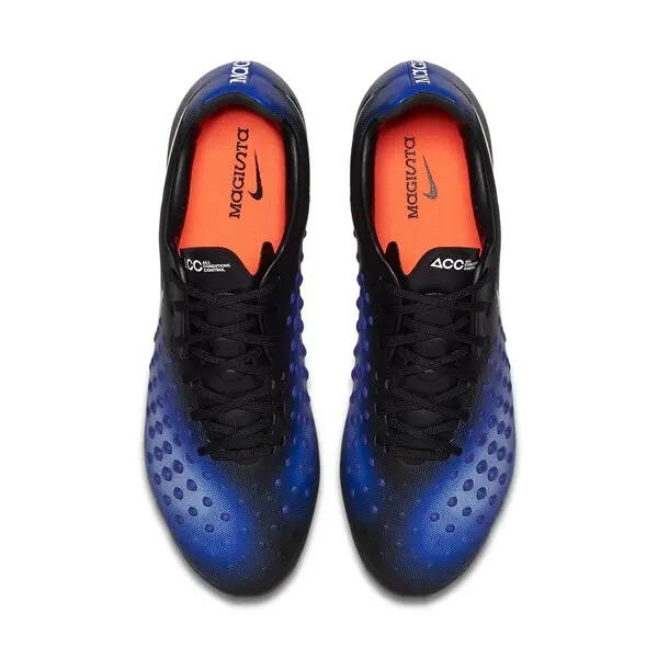 Nike Magista Opus 2 Fg Athletic Cleats - Black/blue