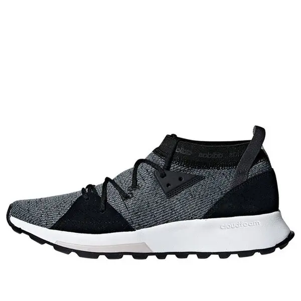 Adidas Neo Quesa High-top Sneakers - Grey/black
