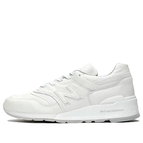 NEW BALANCE 997 Leather 'bison Capsule' Sneakers - White