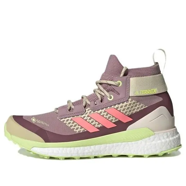 Adidas Free Hiker Gore-tex Hiking Boots - Magic Mauve/acid Red/pulse Lime