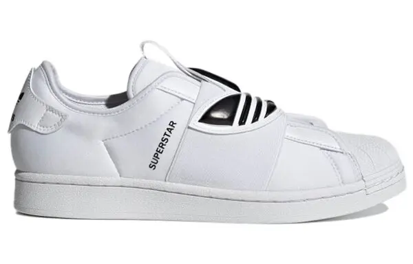Adidas Superstar Slip-on Trefoil Band Sneakers - White/black