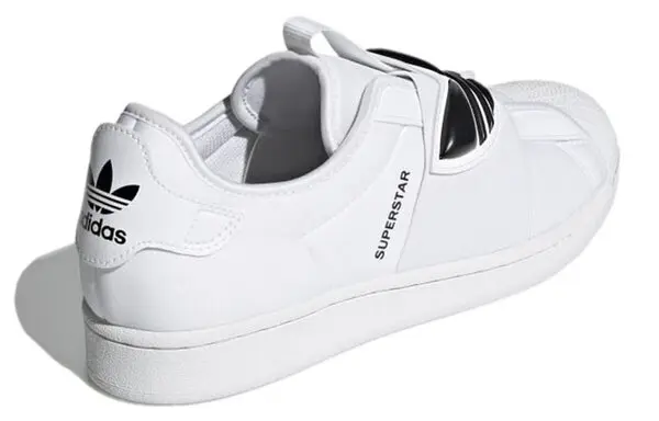Adidas Superstar Slip-on Trefoil Band Sneakers - White/black