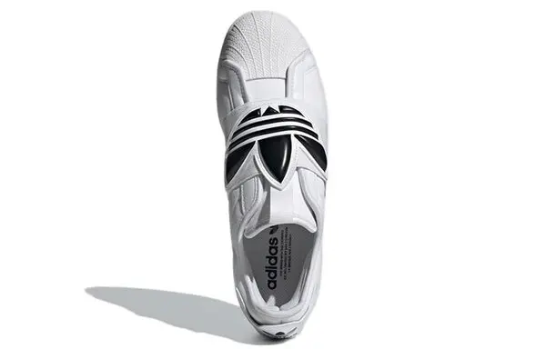 Adidas Superstar Slip-on Trefoil Band Sneakers - White/black