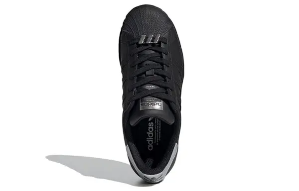 Adidas Superstar J Sneakers - Black/silver