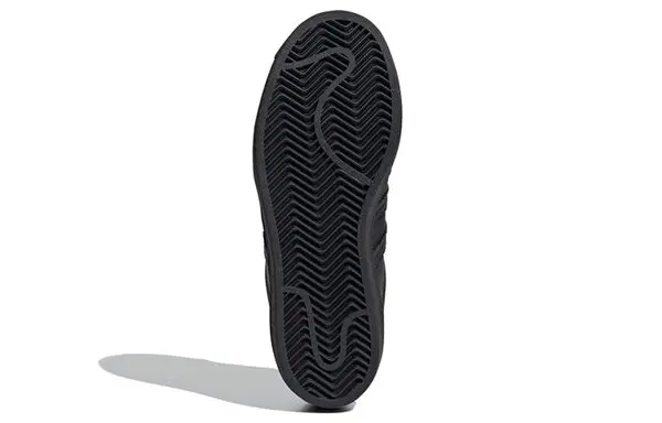 Adidas Superstar J Sneakers - Black/silver