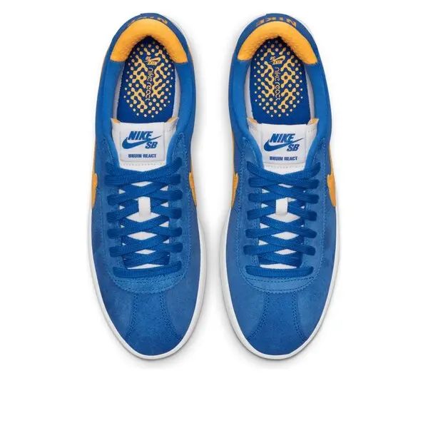 Nike Bruin React Sb "game Royal University Gold" Sneakers - Blue/yellow