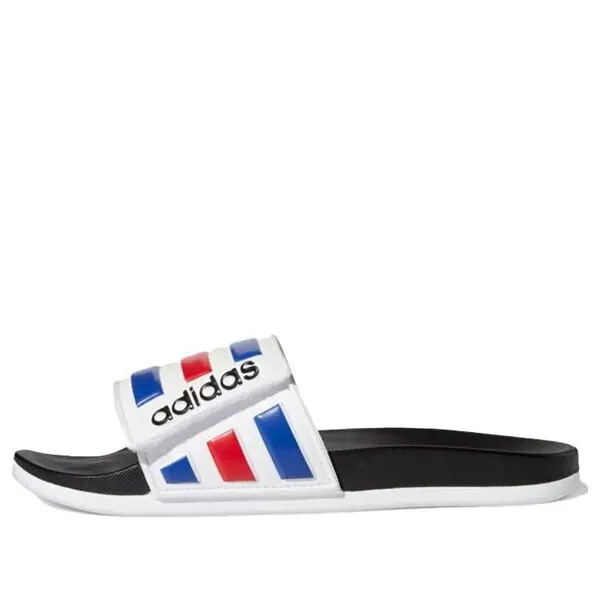 Adidas Adilette Comfort Adjustable Slide - White/black