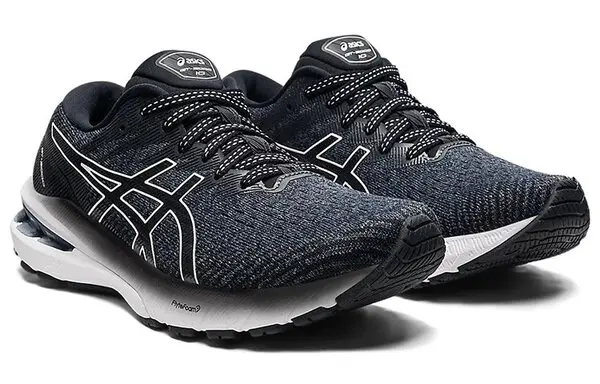 Asics Gt-2000 10 Athletic Lace-up Sneakers - Black