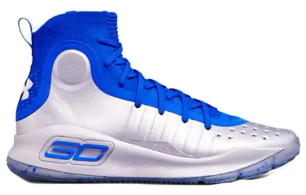 Under Armour Curry 4 "royal Metallic" Basketball Sneakers - Blue