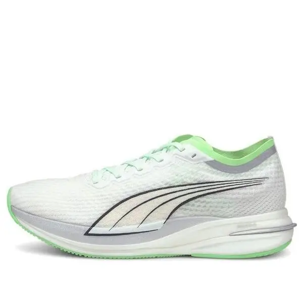 PUMA Deviate Nitro "cooladapt" Athletic Sneakers - Grey/green