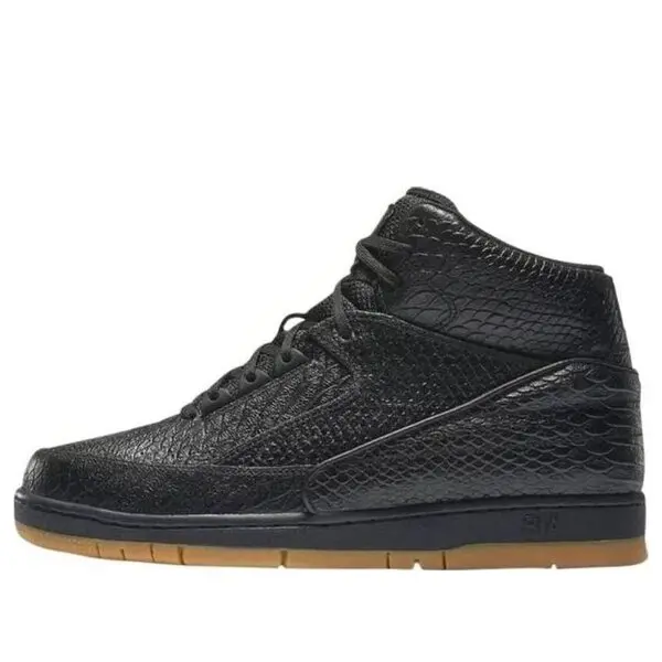 Nike Python 'black Gum' High Top Sneakers - Black/gum
