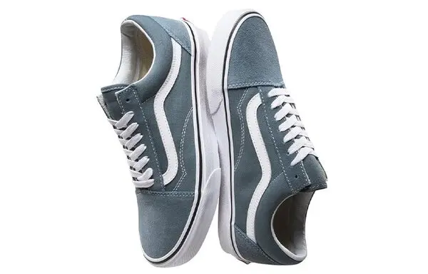 VANS Old Skool Low Top Sneakers - Grey/blue