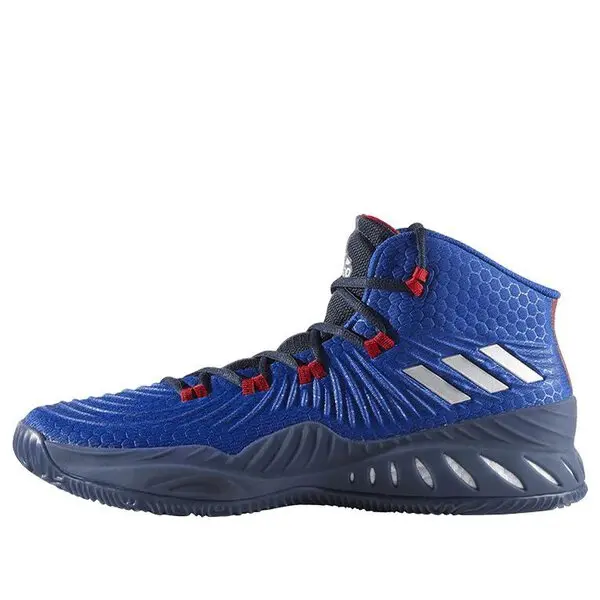 Adidas Crazy Explosive 2017 High Top Sneakers - Blue