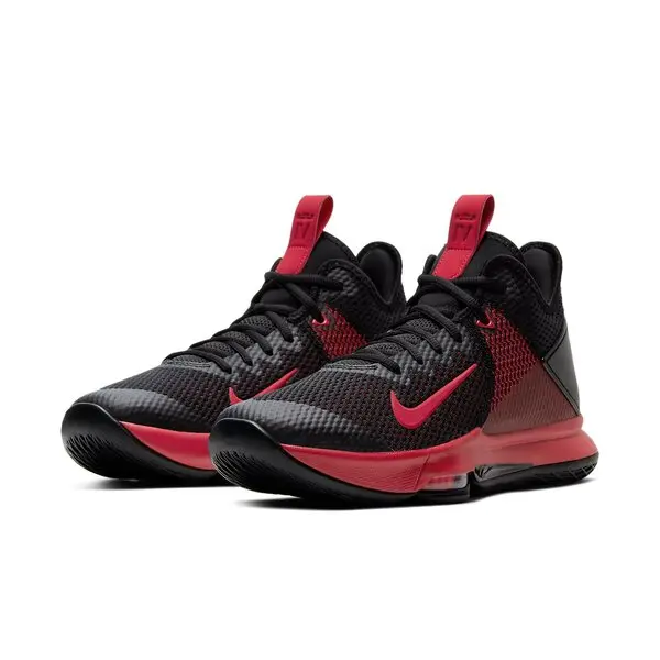 Nike Lebron Witness 4 Ep Athletic Sneakers - Black/red