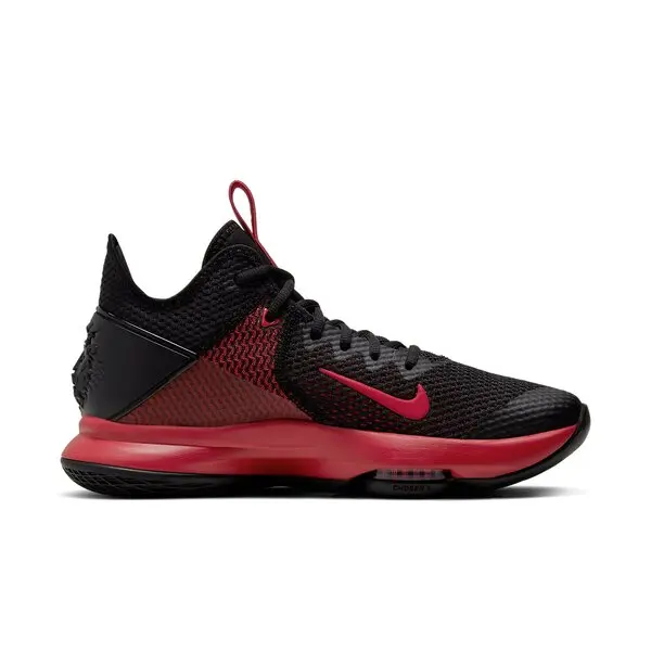 Nike Lebron Witness 4 Ep Athletic Sneakers - Black/red