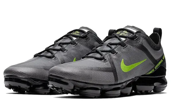Nike Vapormax 2019 Sneakers - Gray/black/green