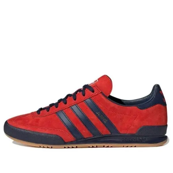 Adidas Jeans "red Collegiate Navy Gum" Sneakers - Red/blue
