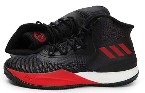 Adidas D Rose 8 High Top Sneakers - Black