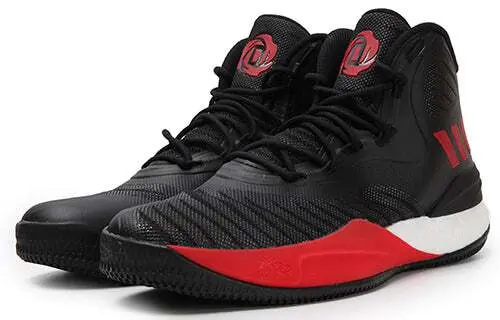Adidas D Rose 8 High Top Sneakers - Black