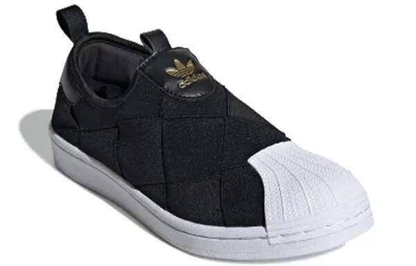 Adidas Superstar Slip-on Sneakers - Black