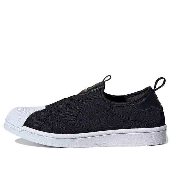 Adidas Superstar Slip-on Sneakers - Black