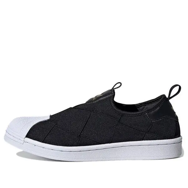 Adidas Superstar Slip-on Sneakers - Black