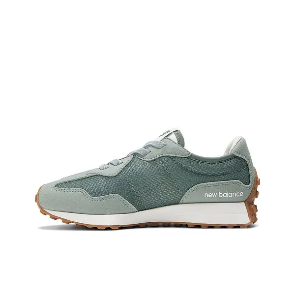 NEW BALANCE 327 Athletic Sneakers - Green/white