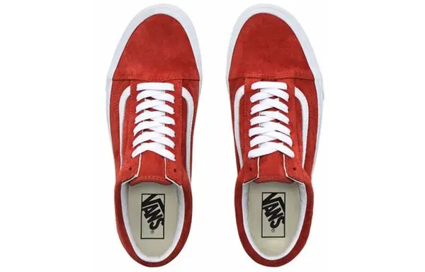 VANS Old Skool Suede Sneakers - Red