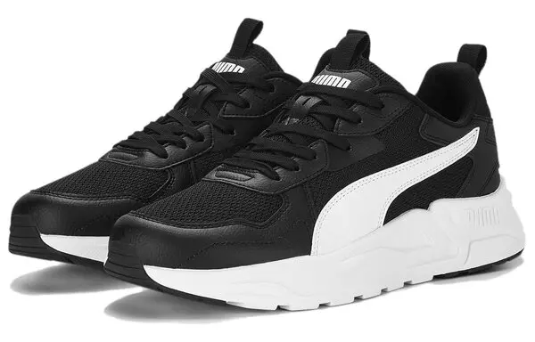 PUMA Trinity Lite Athletic Sneakers - Black/white