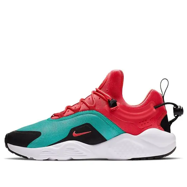 Nike Huarache City Move Sneakers - Red/green/black