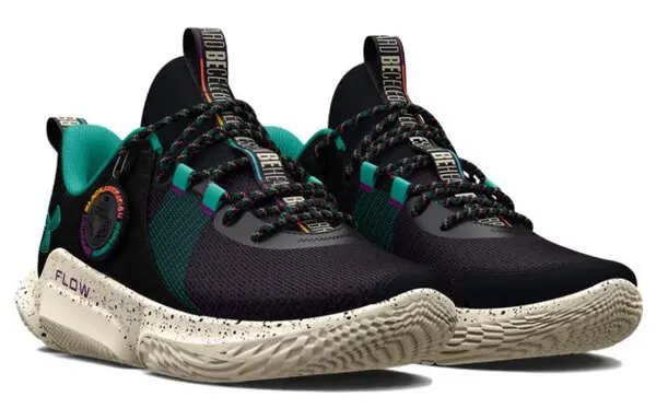 Under Armour Flow Futr X 2 "black History Month" Sneakers - Hendrix/black