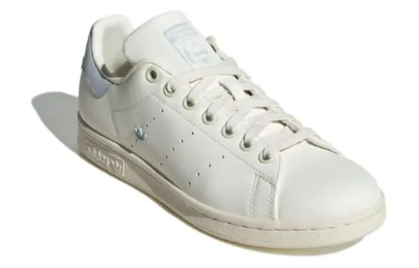Adidas Originals Stan Smith Lace-up Sneakers - White/purple