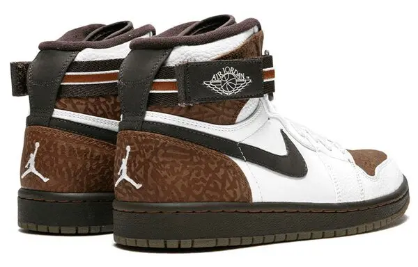 JORDAN 1 High Strap 'ginger - White/brown