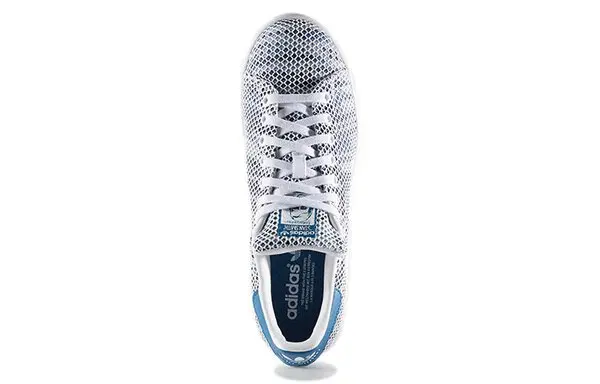 Adidas Stan Smith Mesh Sneakers - White/blue