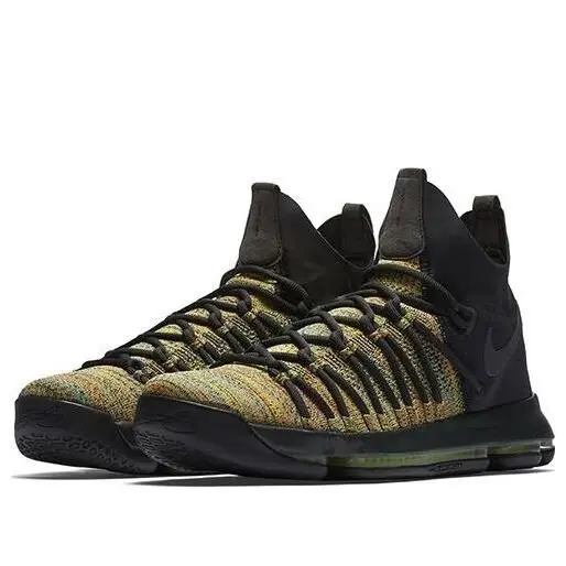 Nike Kd 10 "multicolor" High Top Sneakers - Black/multi-color