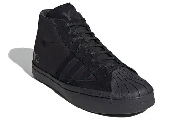 Adidas Y-3 Yohji Pro High Top Sneakers - Black