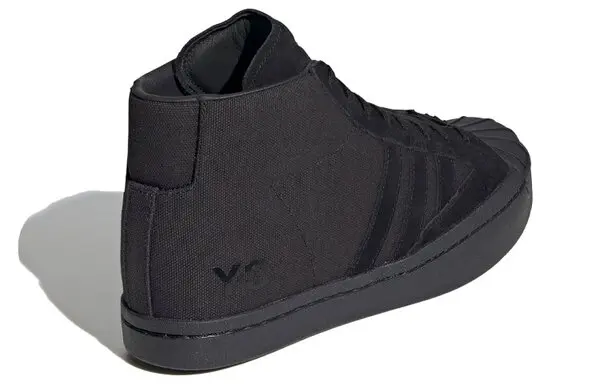 Adidas Y-3 Yohji Pro High Top Sneakers - Black
