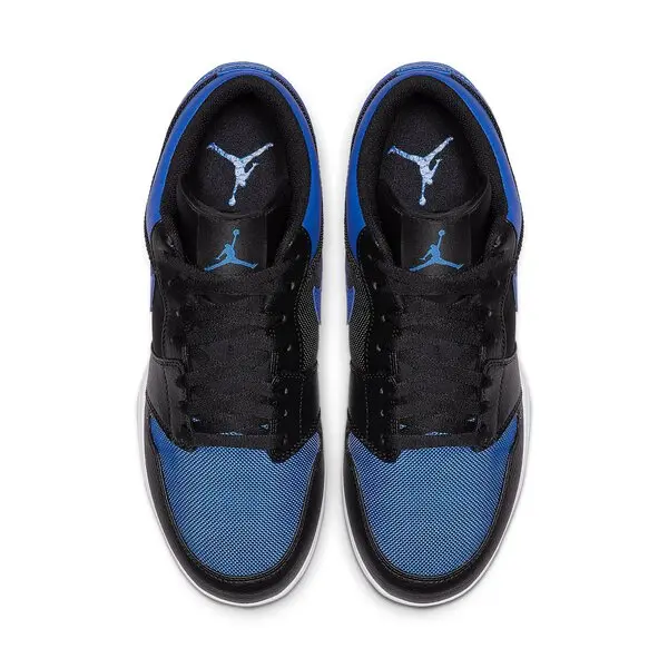 JORDAN 1 Td Mid Cleat - Black/blue