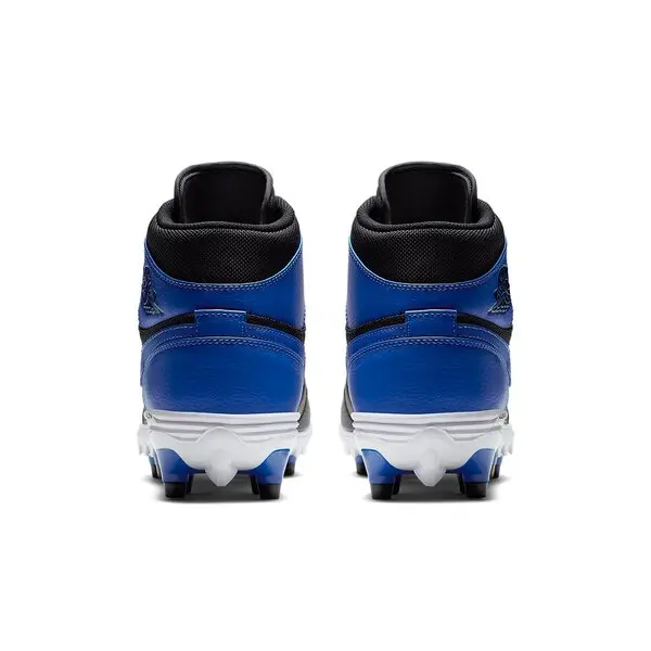 JORDAN 1 Td Mid Cleat - Black/blue