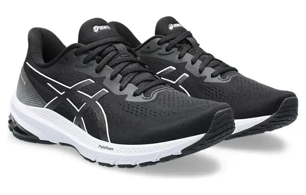 Asics Gt-1000 12 "black White" Sneakers - Black/white