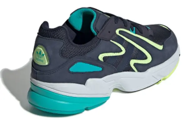 Adidas Yung-96 Chasm Sneakers - Yellow/blue